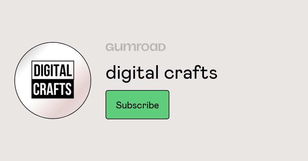 digital crafts