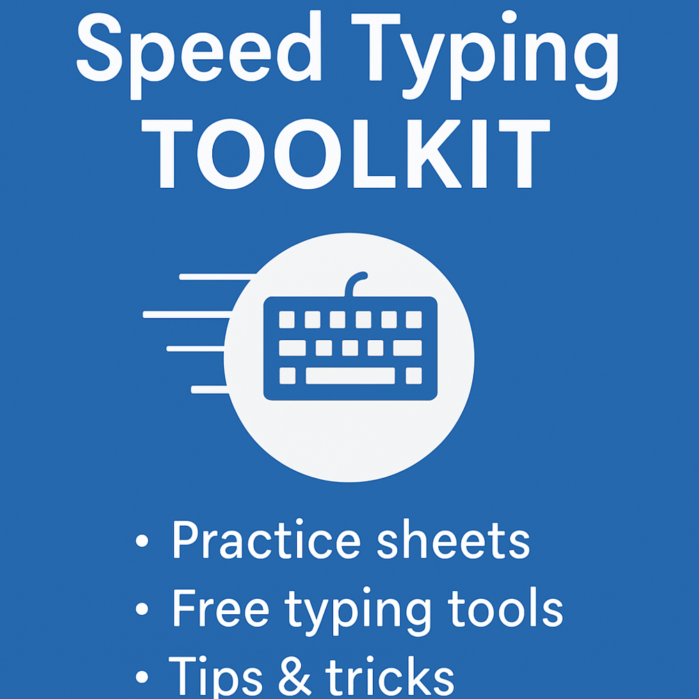 Speed Typing Toolkit