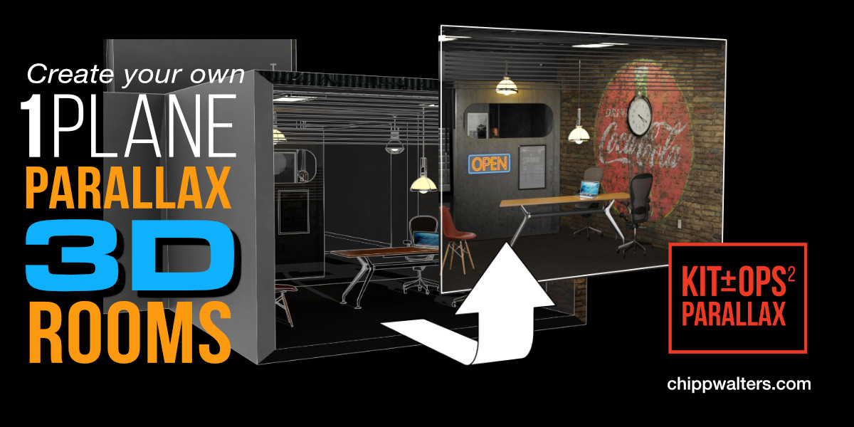 KIT OPS PARALLAX launches. Create amazing rooms using only 1 texture ...