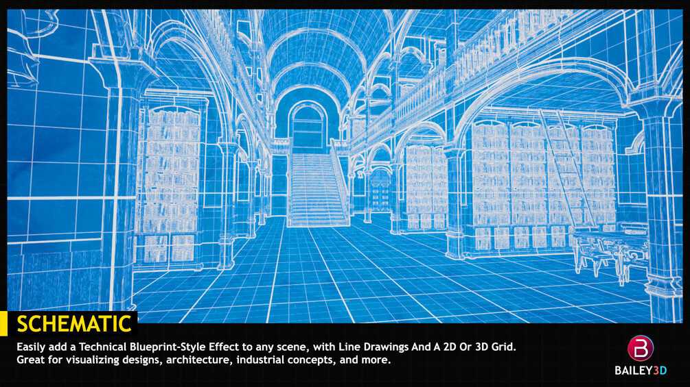 Hand Drawn and Outline Filters Pack (Unreal Engine)