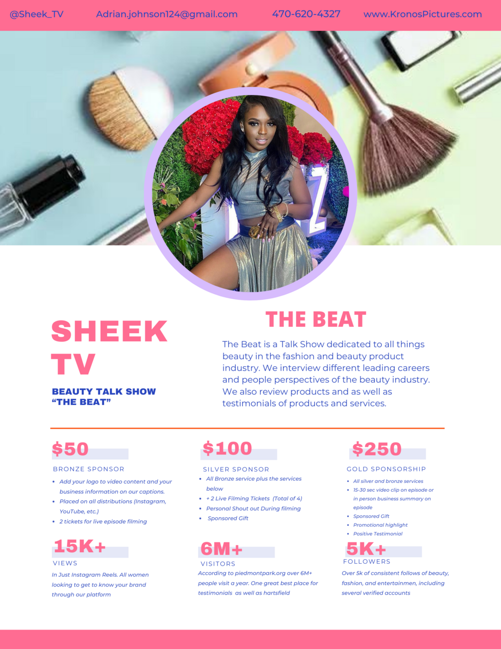 The beat Talk Show Sponsorship