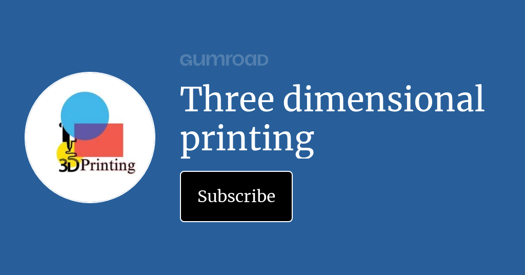 Three dimensional printing