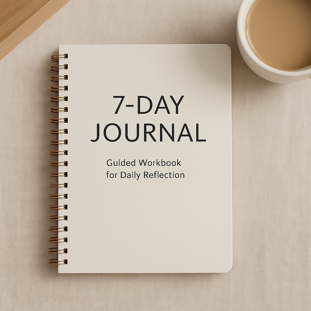 Calm Within – 7 Day Guided Journal for Clarity & Self-Reflection