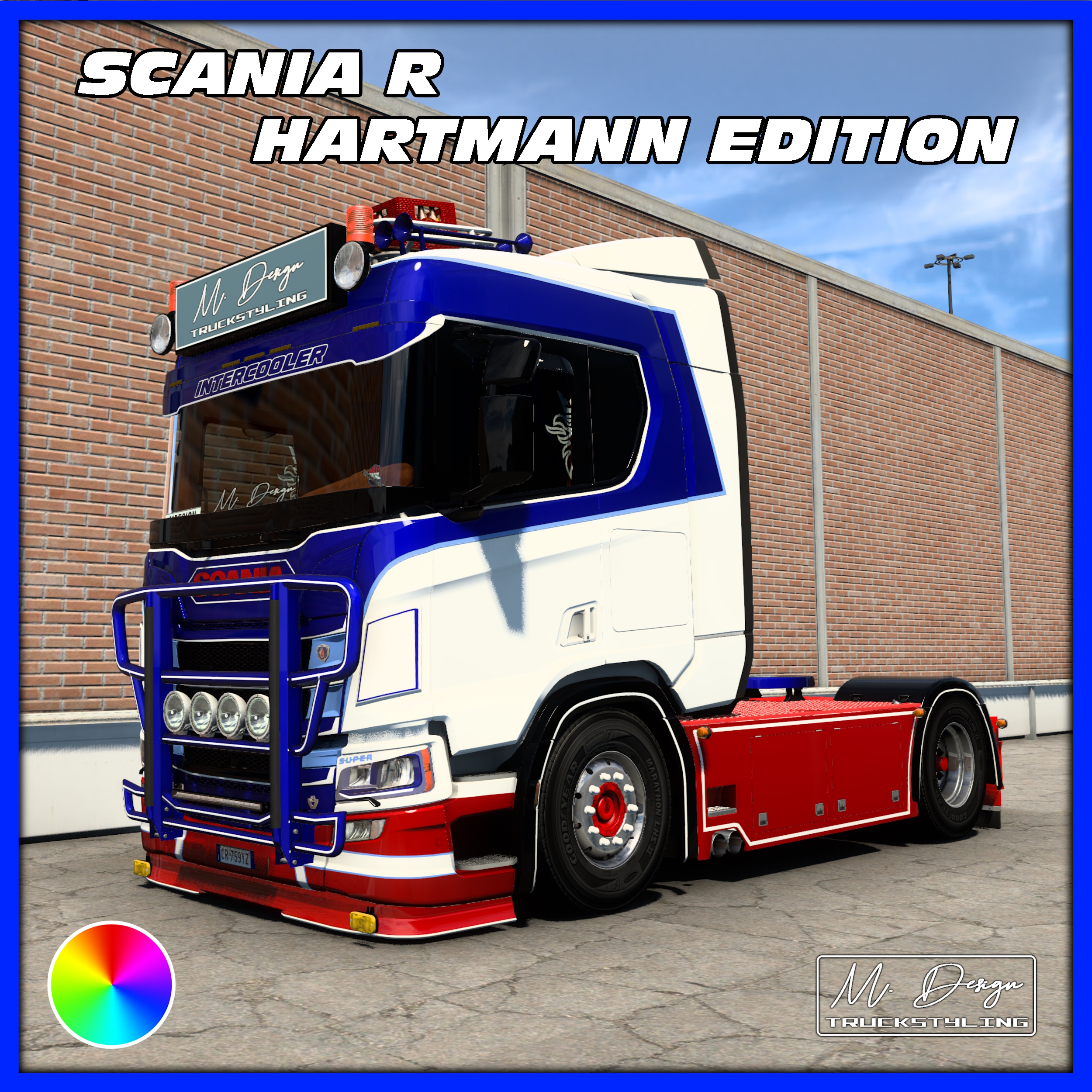 ETS2 - NEW MOD AVAILABLE! M DESIGN TRUCKSTYLING - marcoG60