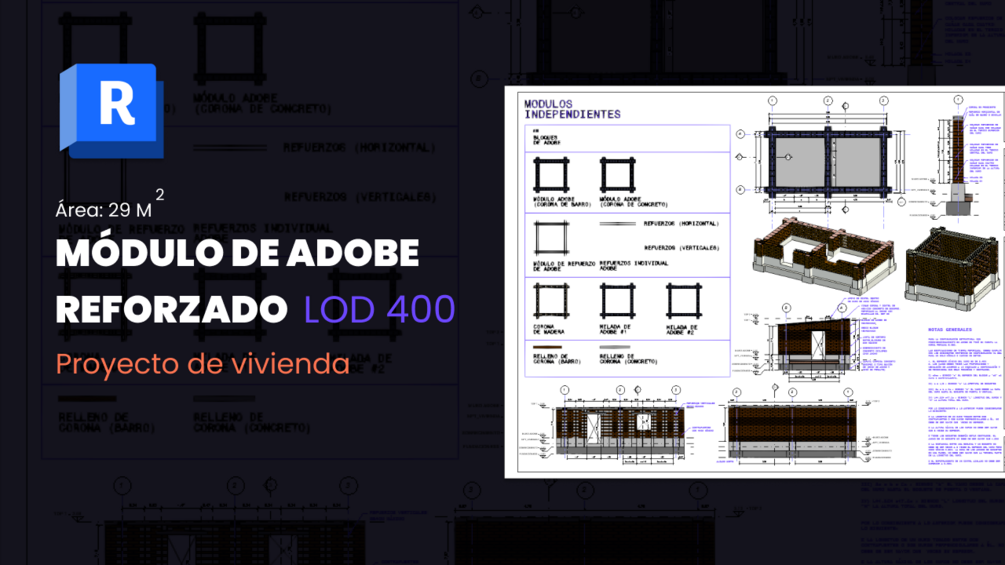 Vivienda de Adobe Reforzado