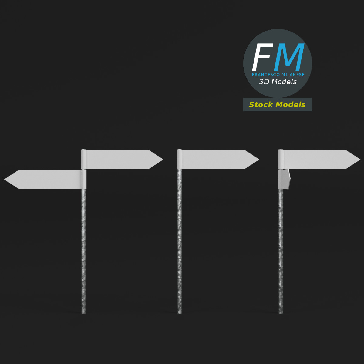 3D MODEL - Signposts