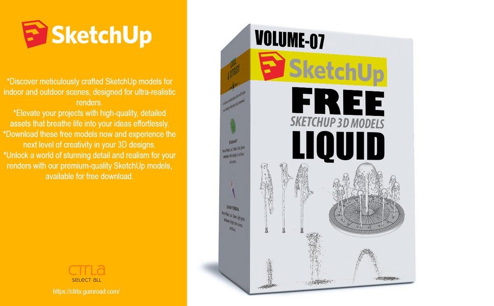 Vol-07-LIQUID_Sketchup 3D Models