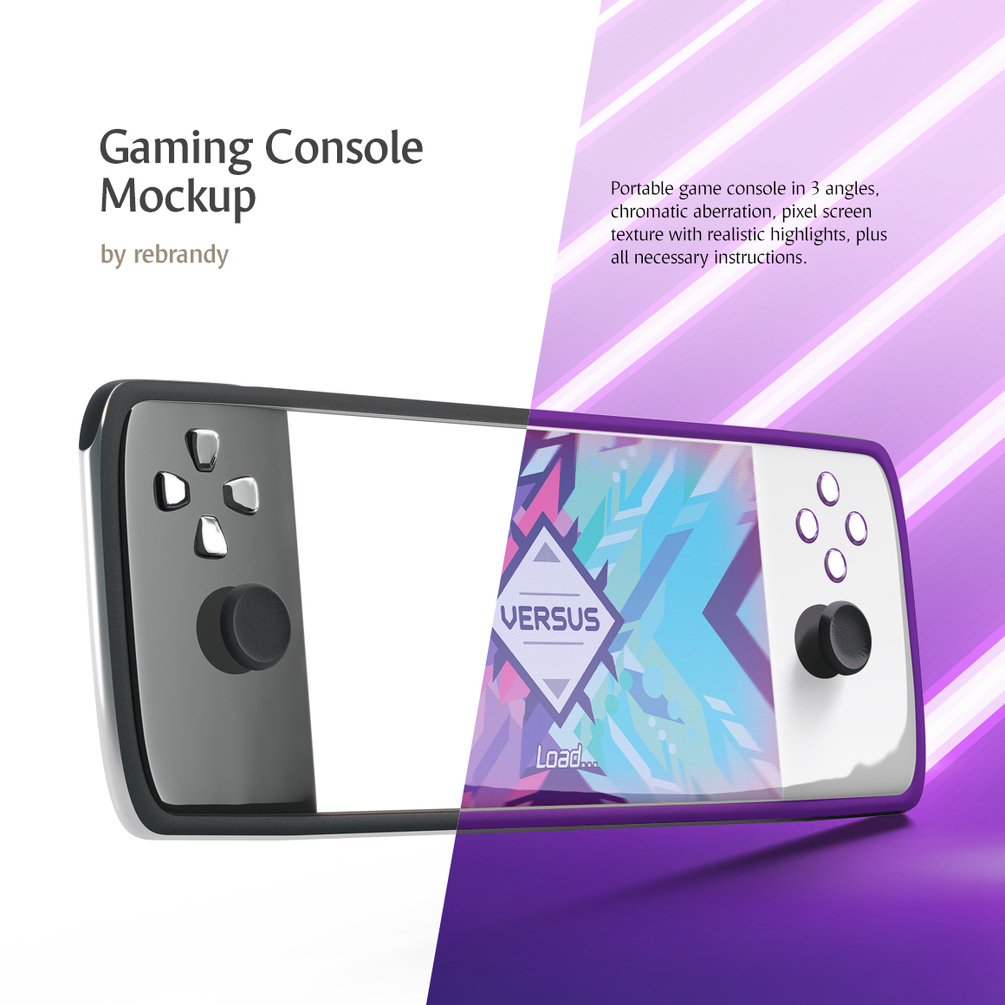 Gaming Console Mockup