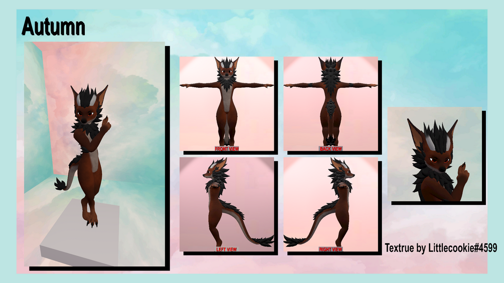 Autumn the Nardodragon Texture