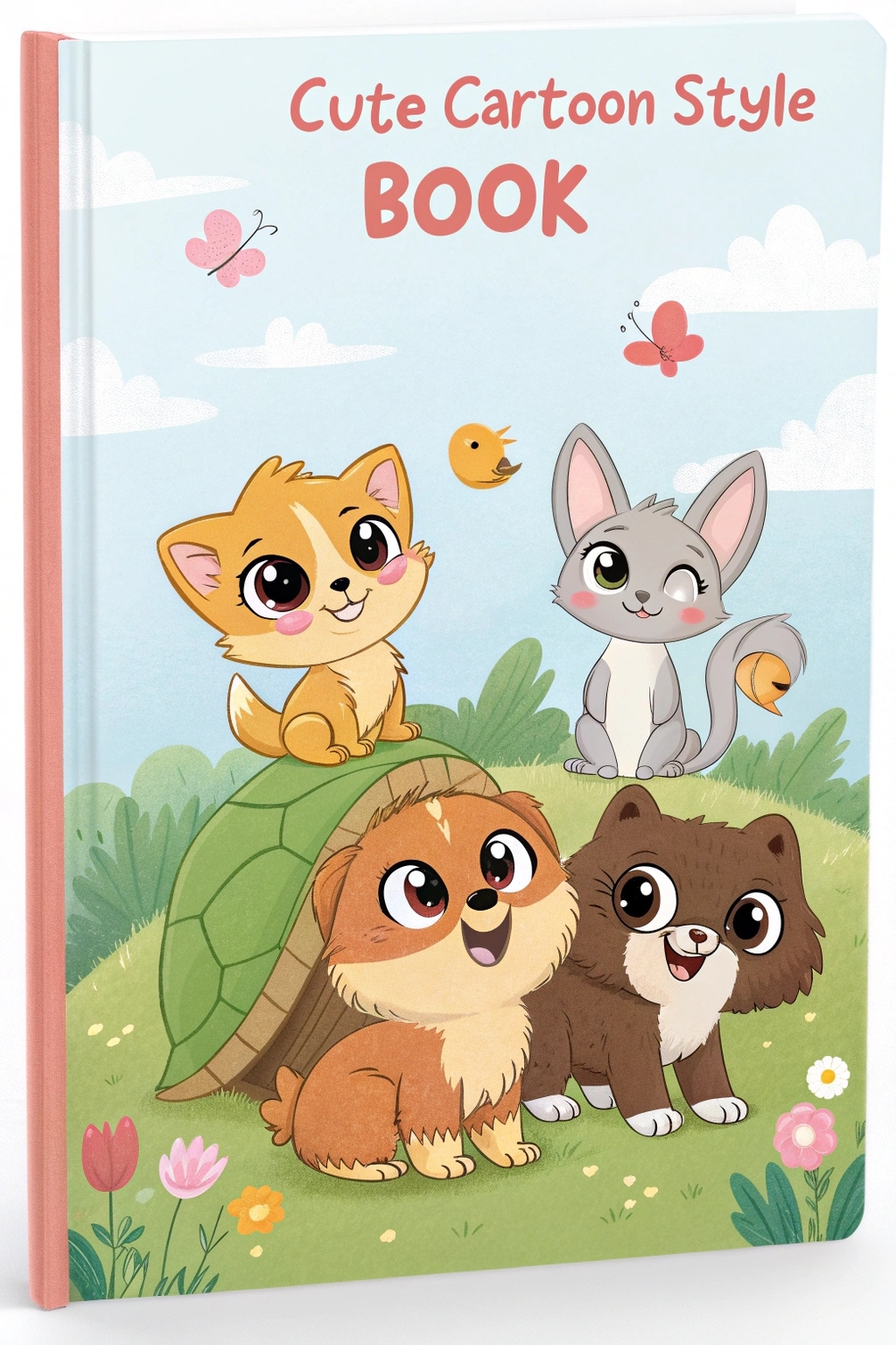 Cute Cartoon Style Book