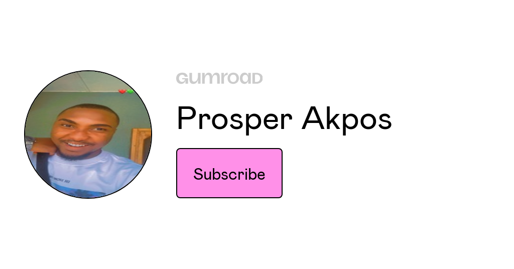 Prosper Akpos