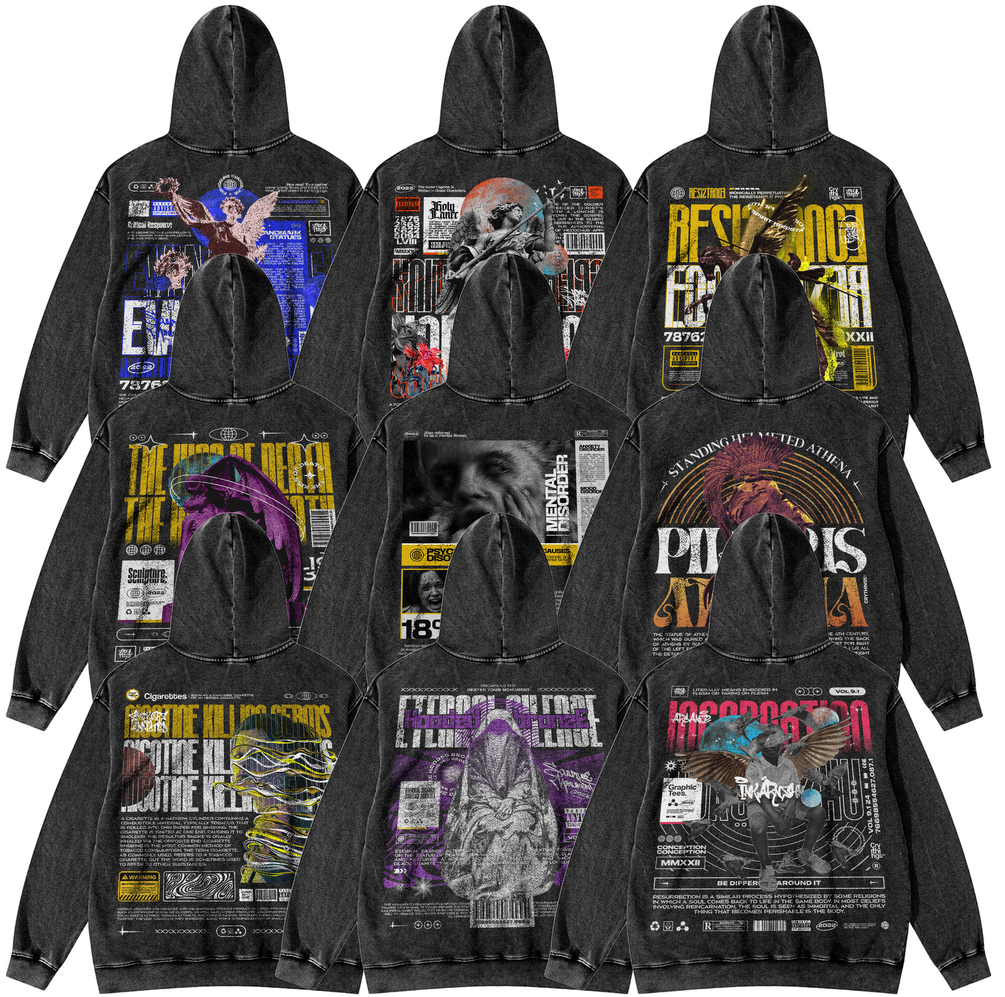 BUNDLES STREETWEAR TEES DESIGN PACK +10