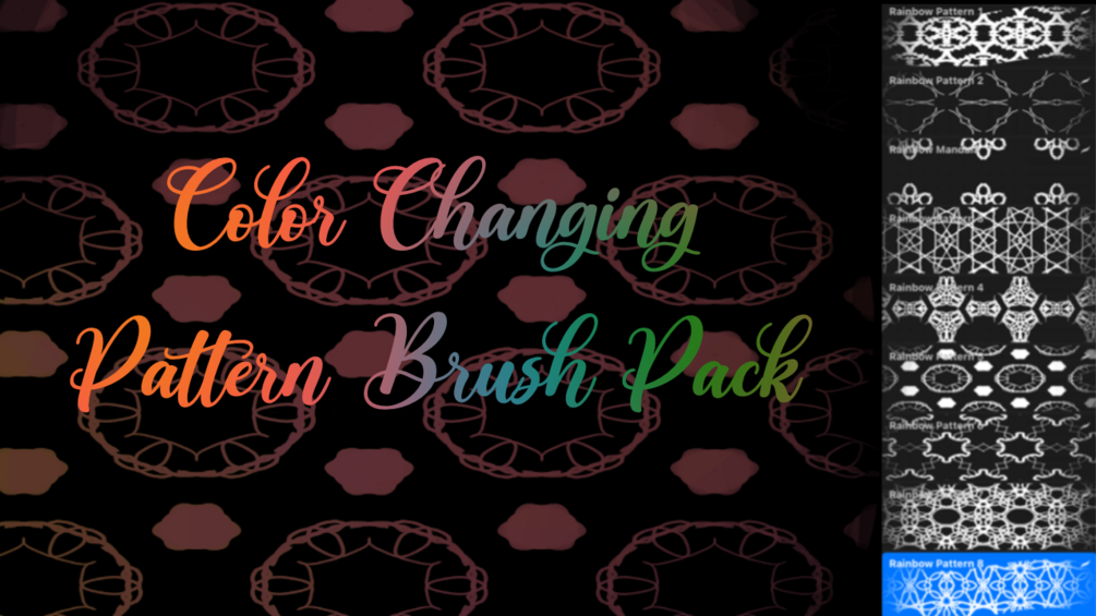 Color Changing Patterns Brush Pack
