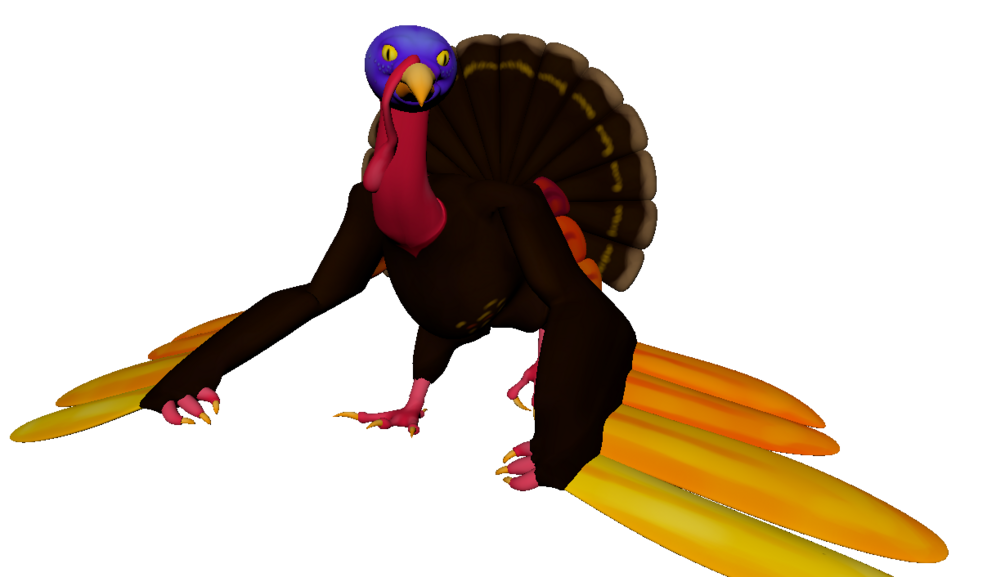 Gobbles the Turkey Dragon