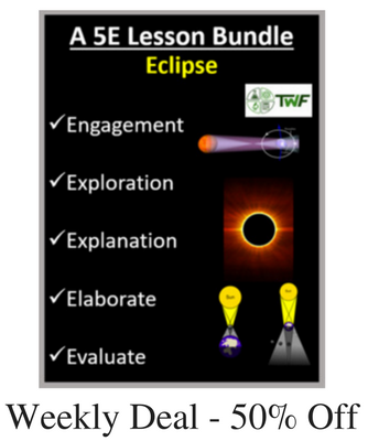 Eclipse - Solar and Lunar - Complete 5E Lesson Bundle