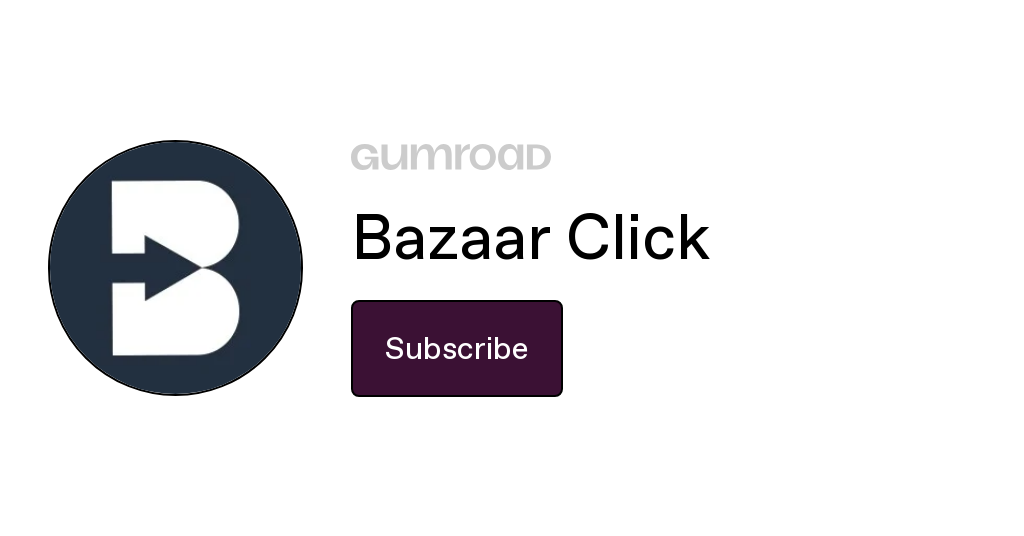 Bazaar Click