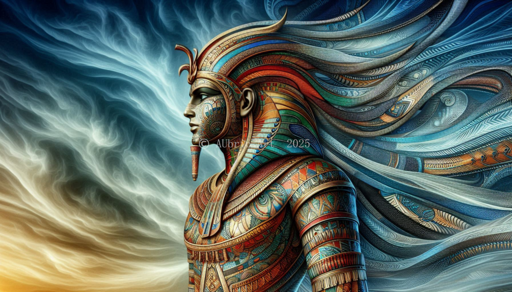 "The Guardian of the Solar Wind – Epic High-Resolution Digital Art"