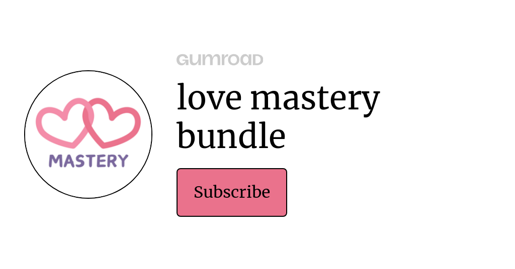 love mastery bundle