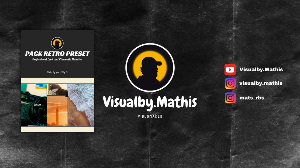 Pack preset retro look ( premiere pro )