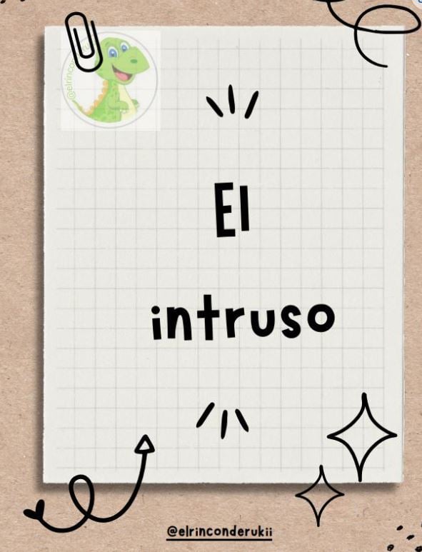 JUEGOS EDUCATIVOS.- El intruso