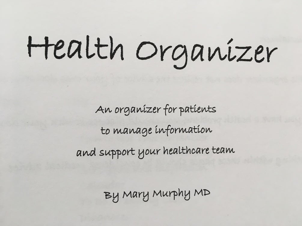Health Organizer by Mary Murphy MD (PDF Version)