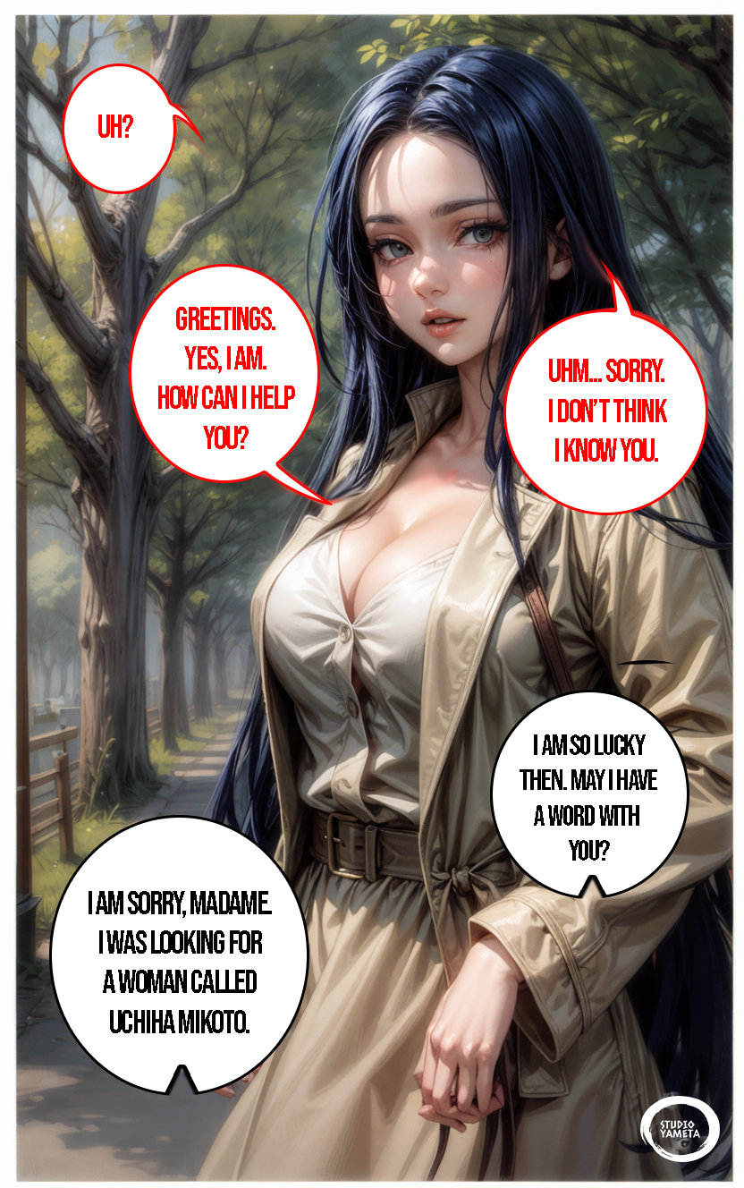 Hentai Short Comic N°06 - Blackmail the Uchiha Clan - +70 NSFW Hentai Images HQS - Complete Story
