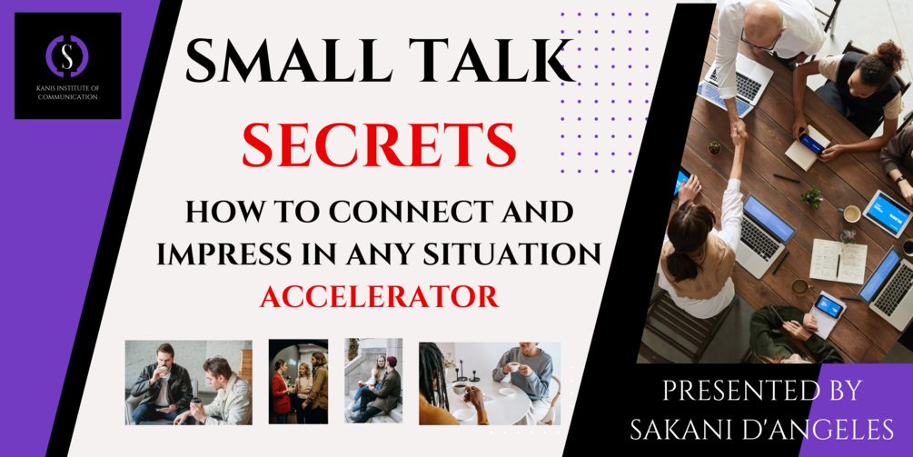 SMALL TALK SECRETS: How to Connect and Impress in Any Situation ...