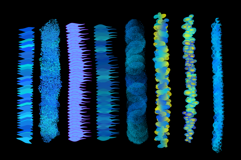 Dragonhide Pack - 16 Brushes