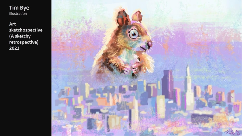 Tim Bye Sketchospective Artbook 2022