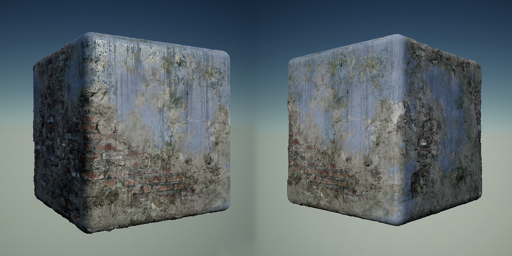 Gradient Array Mask Material UE4