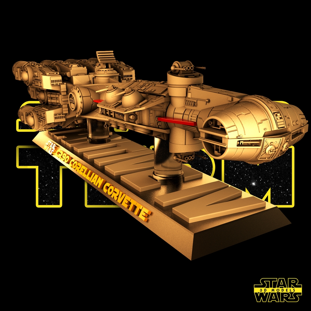 CR90 Corellian - Tested and Ready