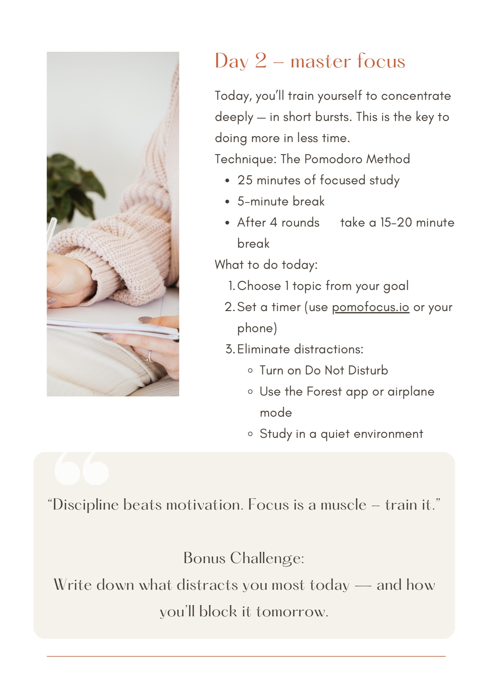 5-Day Study Sprint: Build a Productive Study Habit in One Week