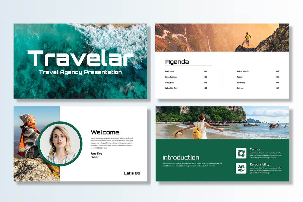 Travel Agency PowerPoint Presentation Template