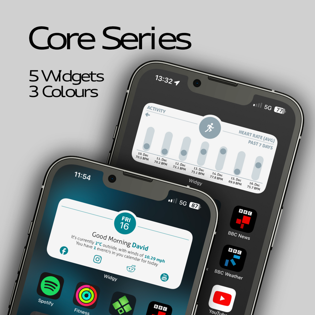 Core Series Widgy Widget