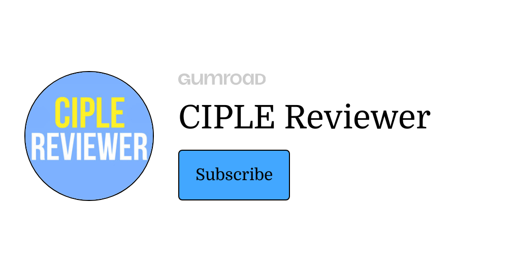 CIPLE Reviewer
