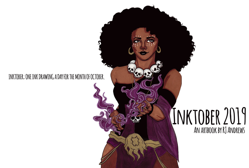 Inktober 2019 Digital Artbook