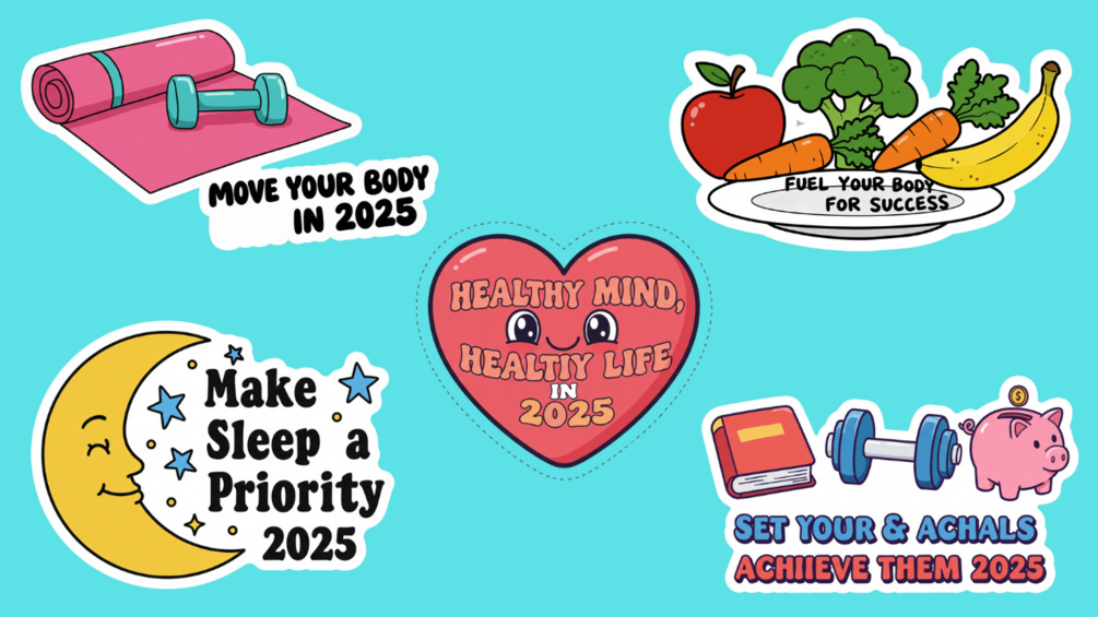 Healthy Habits Stickers 2025 (page 2)