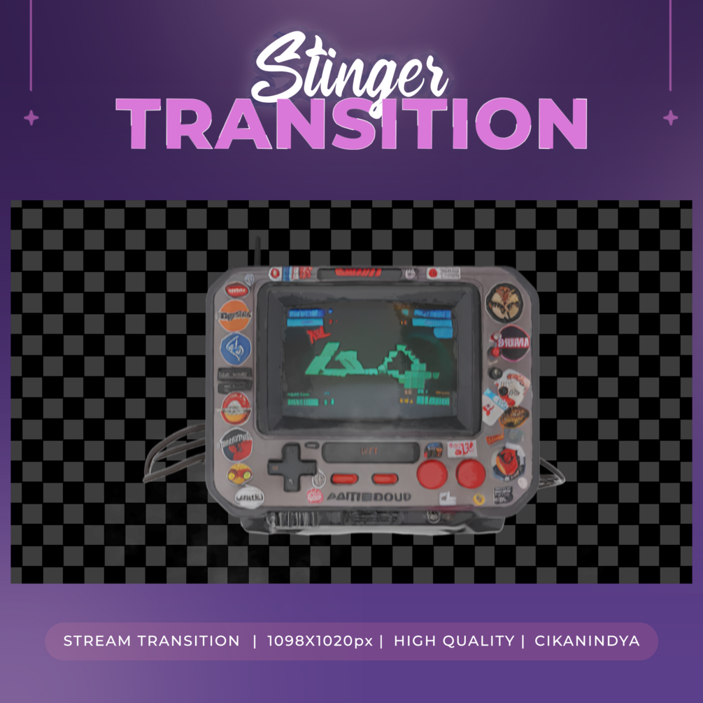 Retro Game Console Stinger Transition for Stream | Vintage Gaming ...