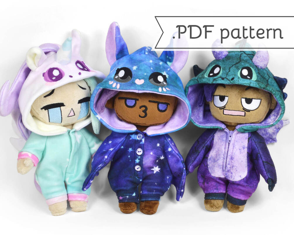 Kigurumi Doll Expansion Pack Sewing Pattern