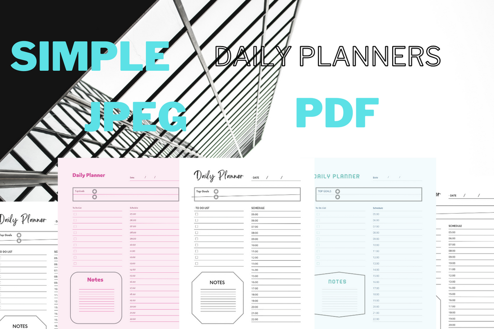 best simplest Daily planner freebie 16,free planners
