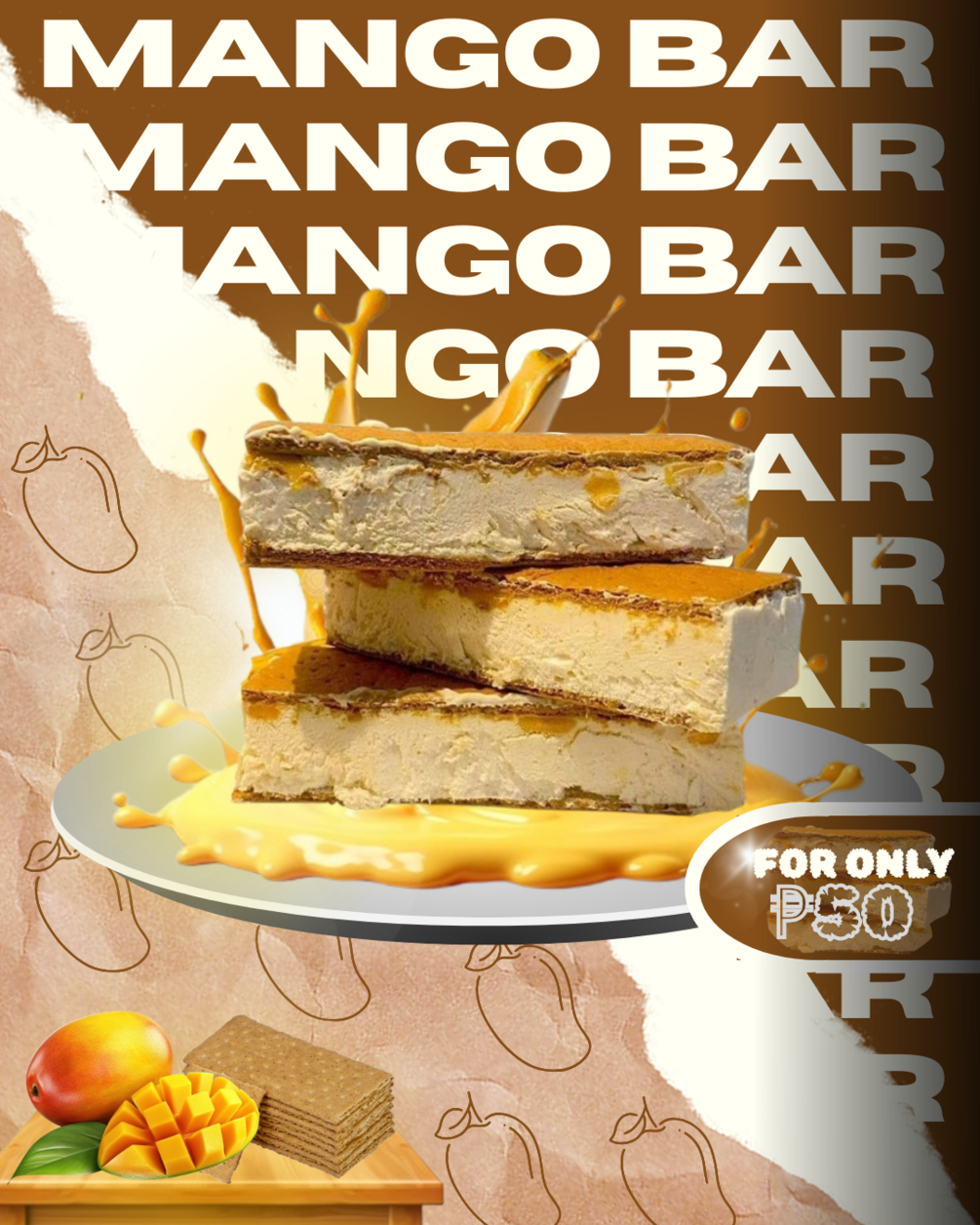 MANGO GRAHAM BAR POSTER