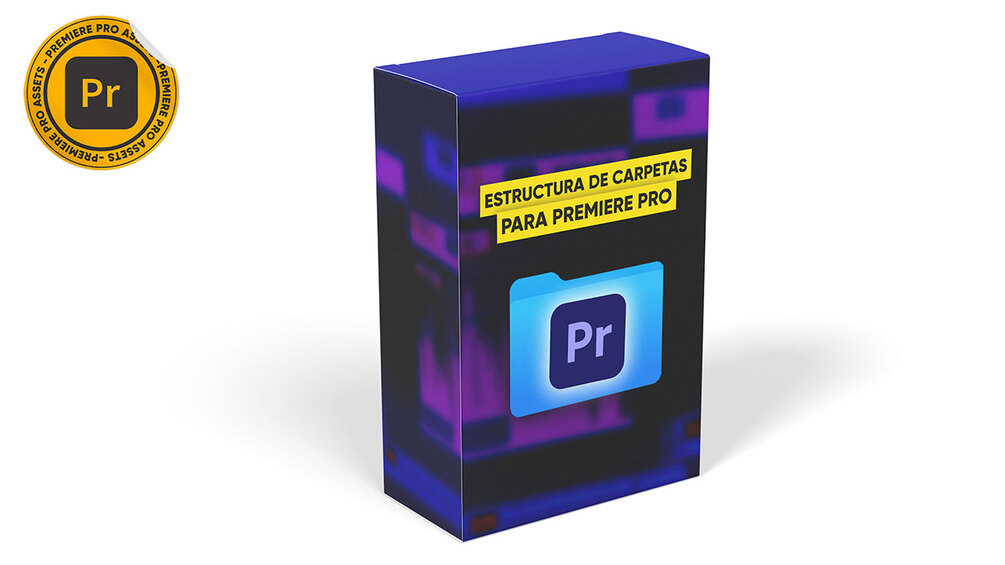 Carpeta con estructura de Archivos para Edicion en Premiere Pro