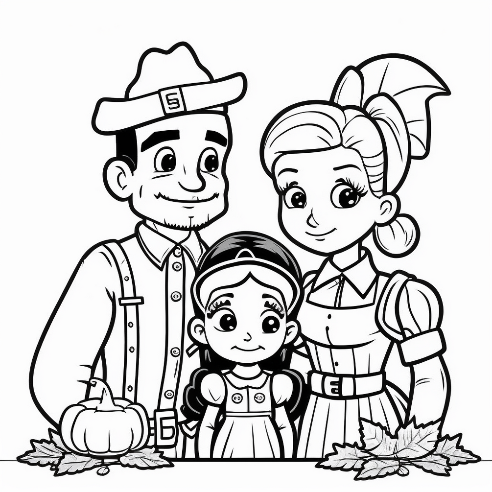 25 Printable Coloring Pages for Thanksgiving - Turkeys, Pumpkins ...