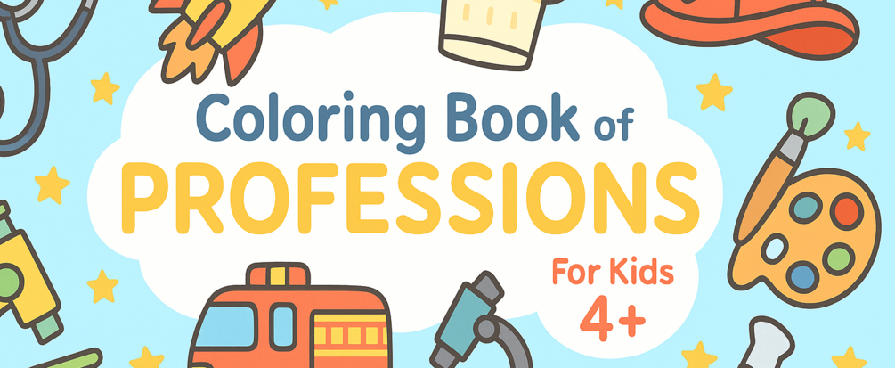 Children Who Change the World – A Professions Coloring Book