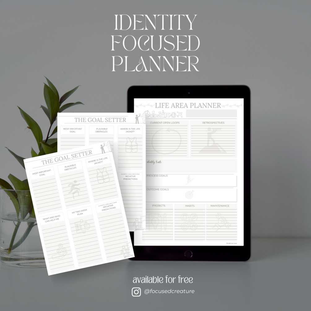 Identity Focused CLARITY worksheets
