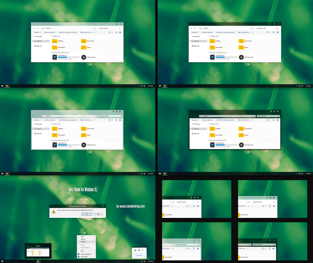 Aero Theme Windows 8.1