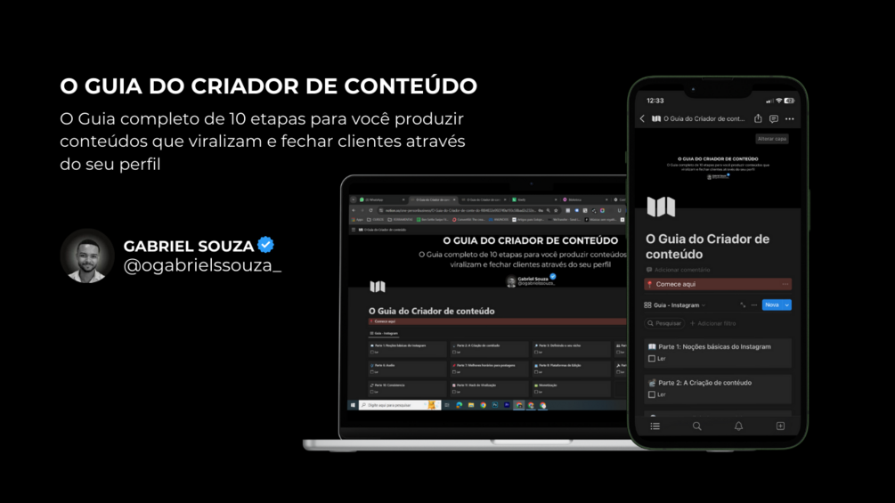 O Guia do Criador de conteúdo