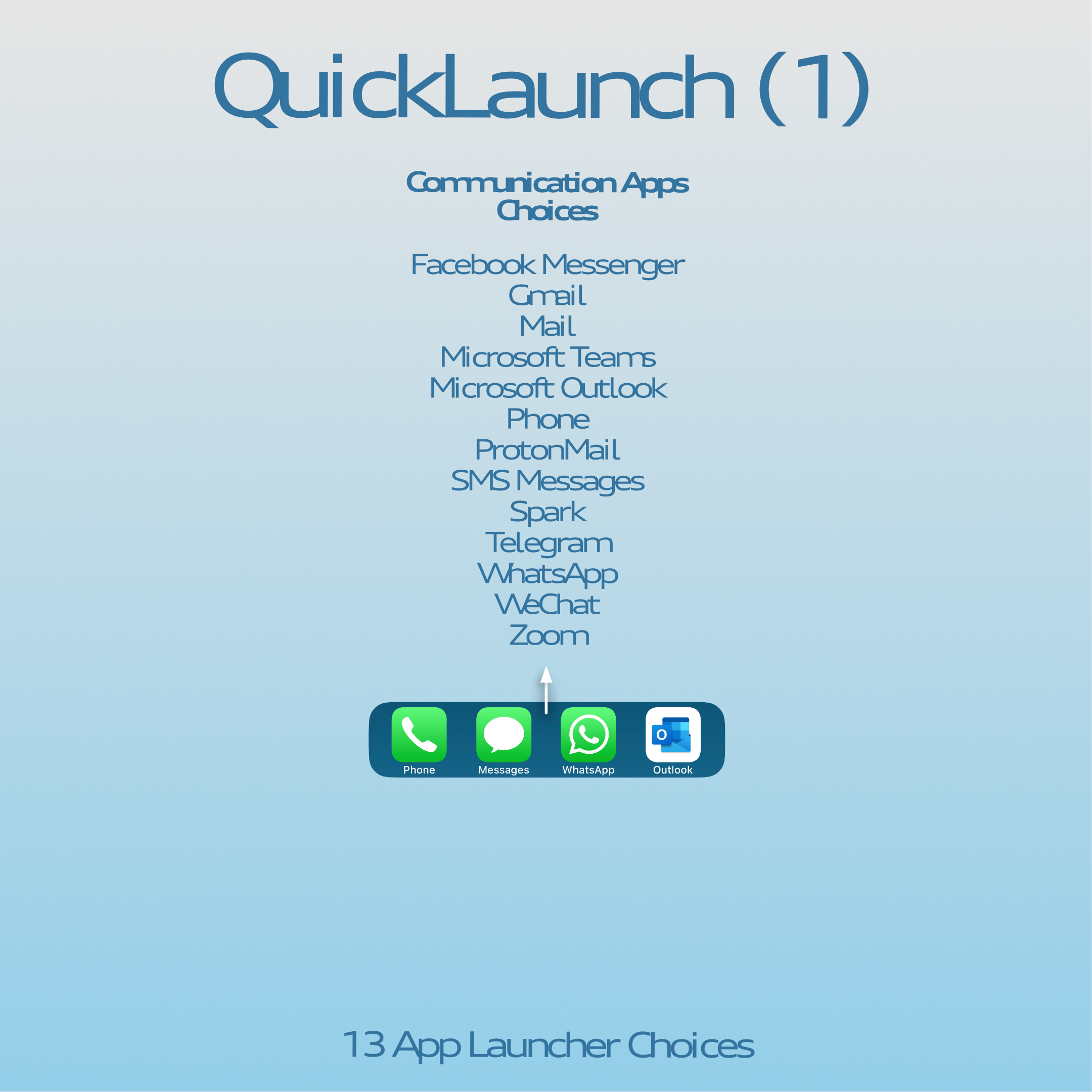 QuickLaunch Widgy Widgets