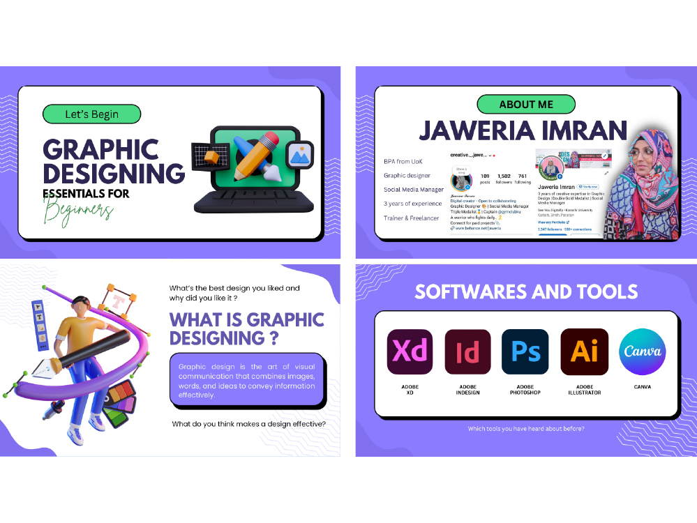 Graphic Designing Workshop Presentation Slides – Editable Slides (PPT/PDF)