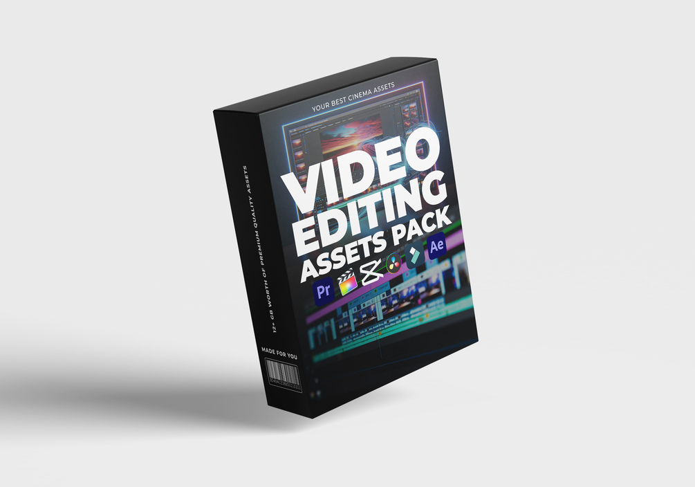 50+GB VIDEO EDITING ASSETS PACK